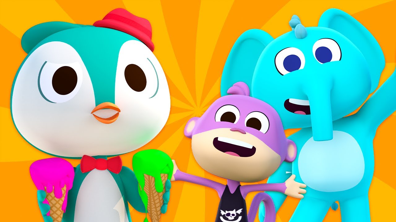 ¡Sammy el Heladero y Más Canciones Divertidas! | Canciones del Zoo ...