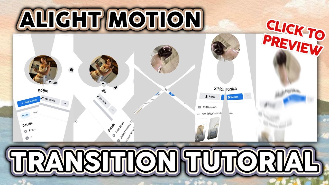 alight motion transition tutorial || RPW tutorials - YouTube