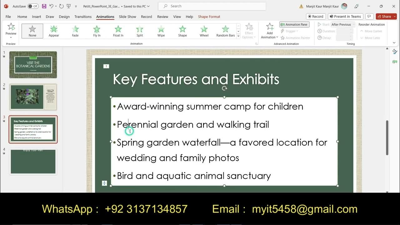 PowerPoint_3E_Garden | PowerPoint 3E Garden | 3E Garden - YouTube