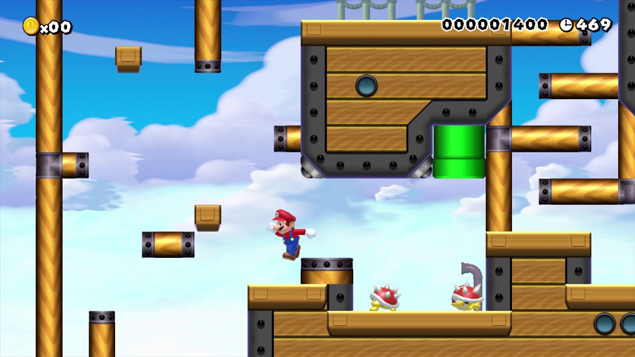 Super Mario Maker Level: Bullet Jump - YouTube
