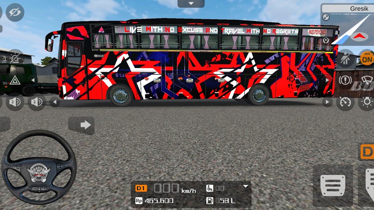 New Star Bus Livery | Bus Simulator Indonesia | Part - 172 | Skeleton ...