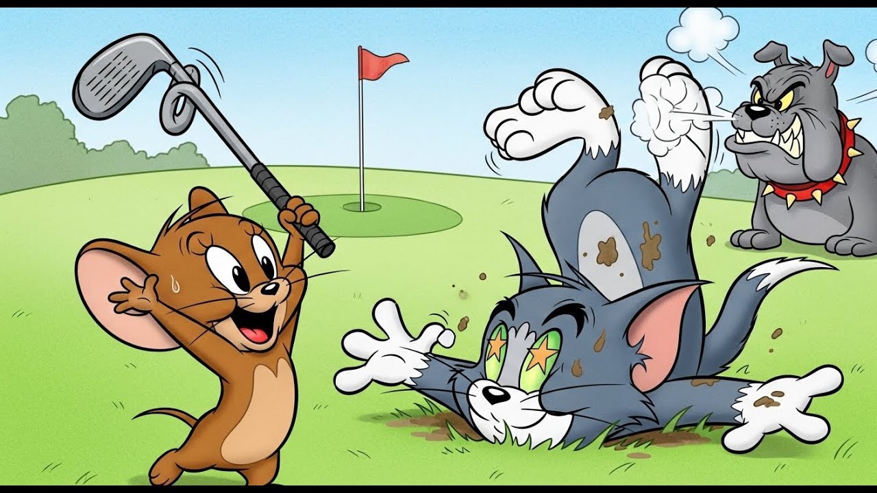 Golf Club Catastrophe – Tom And Jerry Epic Golf Chaos! - YouTube