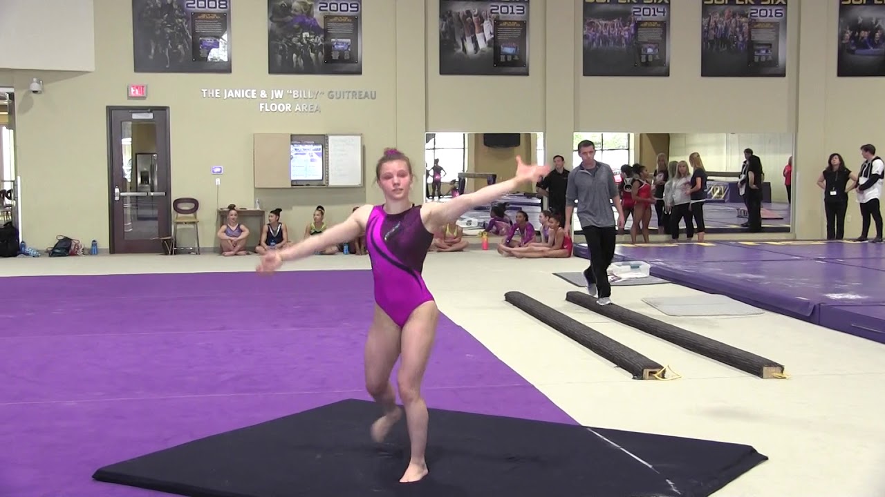 Jade Carey - Floor Exercise - 2018 Women's February Verification - YouTube