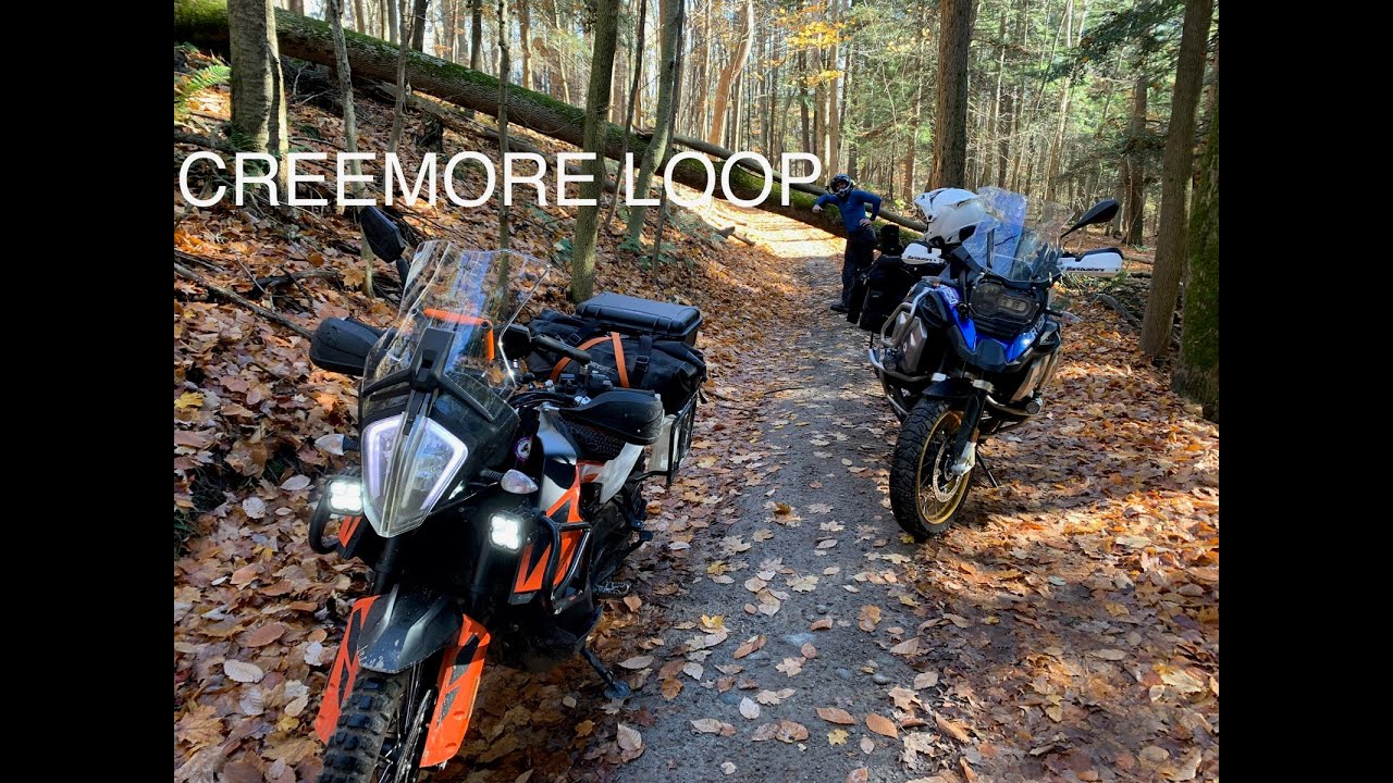 Creemore Loop Mash Up - KTM 790 & BMW 1250 GS - YouTube