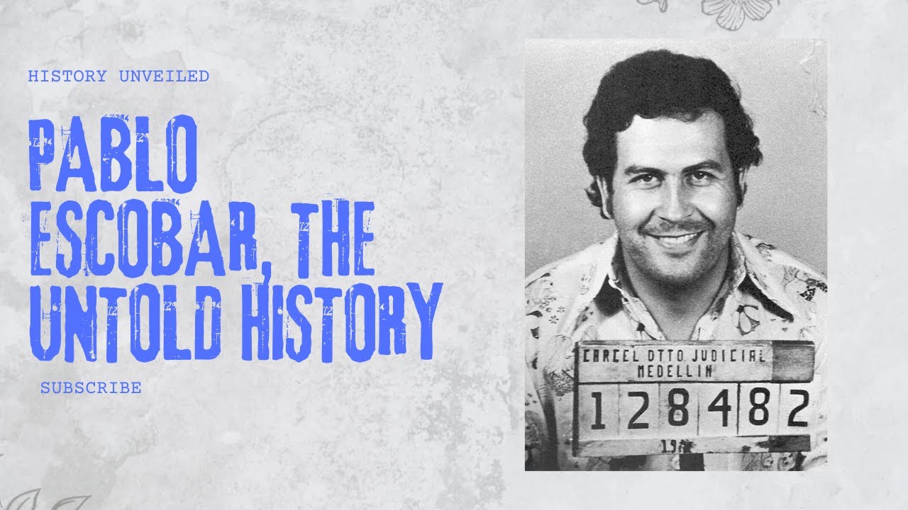 Pablo Escobar, the untold history - YouTube