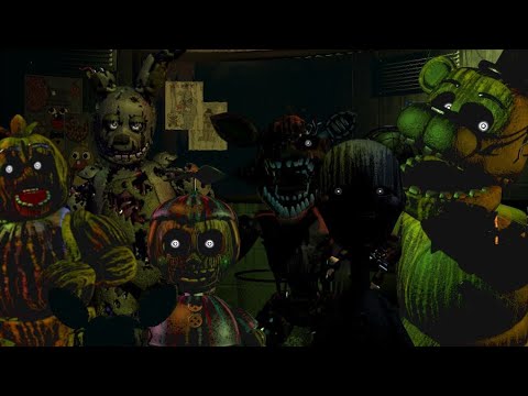 All animatronics from FNaF 3 - YouTube