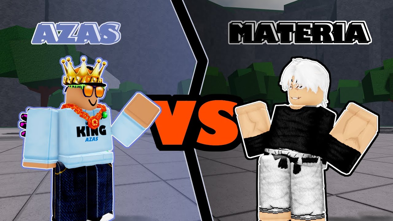 🔴 Azas VS Materia the Strongest Battlegrounds LIVE - YouTube