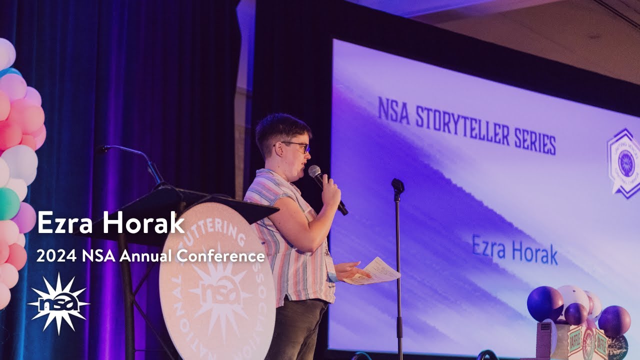 NSA Storytellers | Ezra Horak | 2024 National Stuttering Association ...