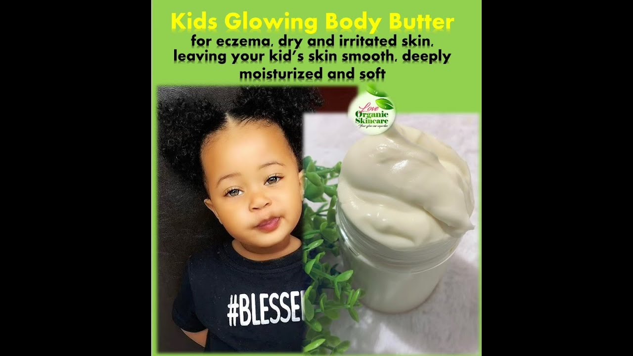 How to make Kids Glowing Body Butter (full recipe) - YouTube