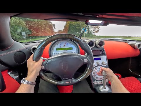 What It's Like To Drive A Koenigsegg CCX On The AUTOBAHN