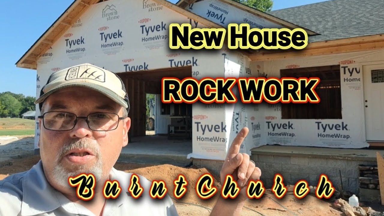 New House ROCK WORK #homestead #prepper - YouTube