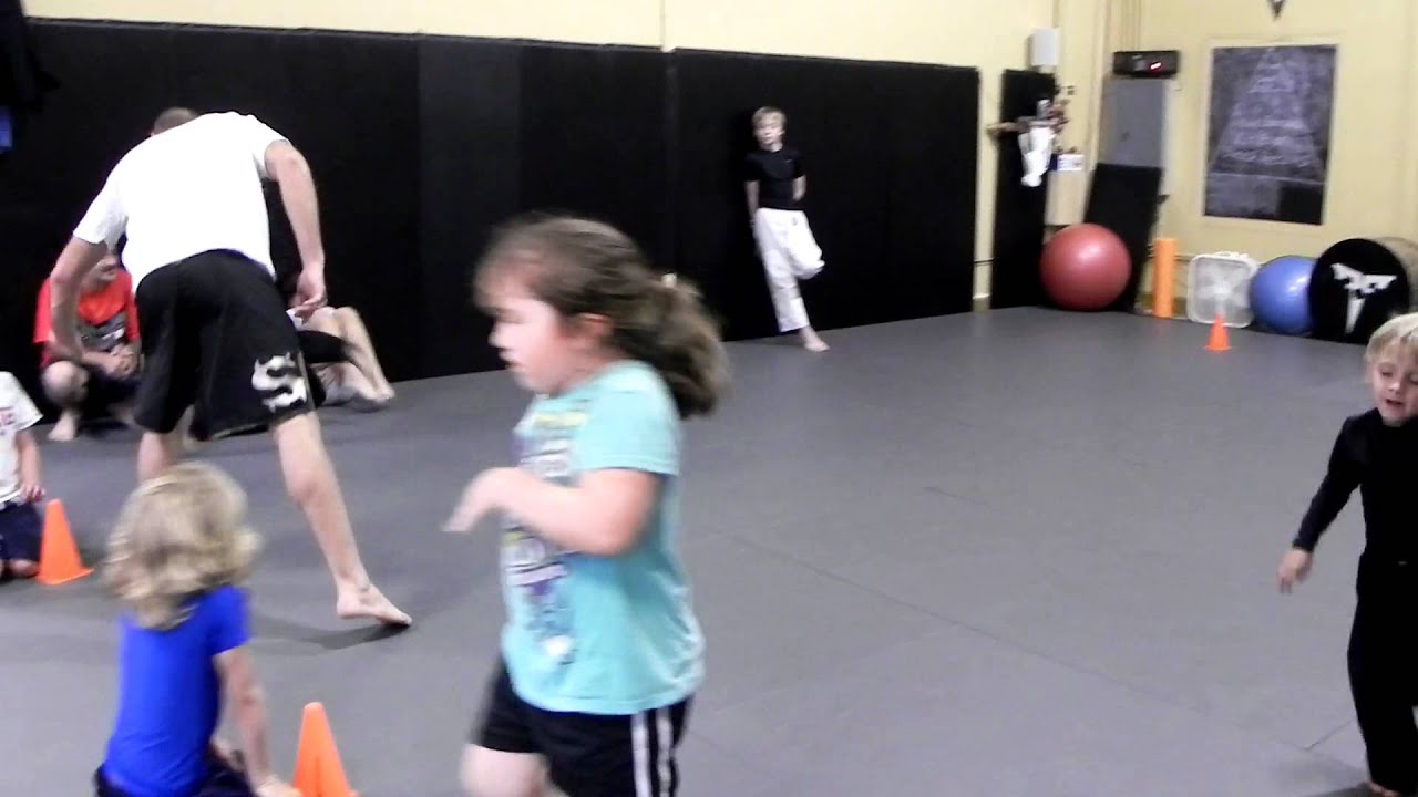 No Gi Kids Class Warm-up - YouTube