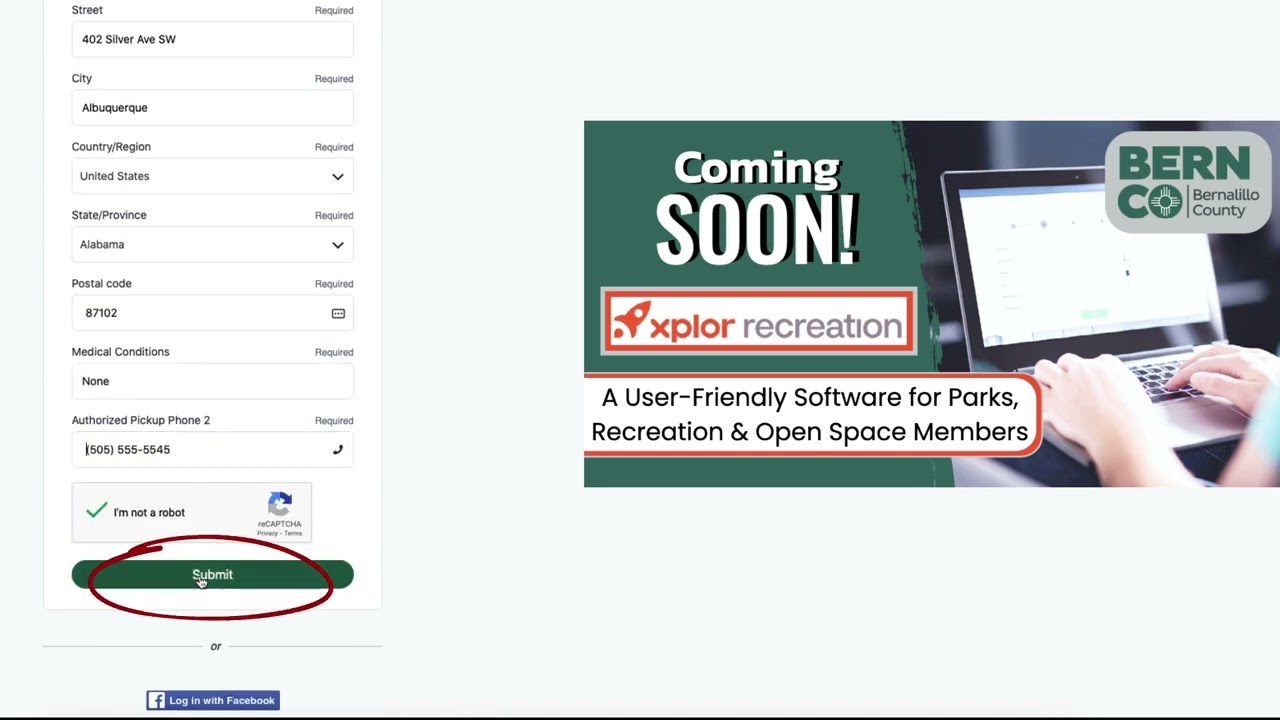 xplor recreation (PerfectMind)- How to create a client - YouTube