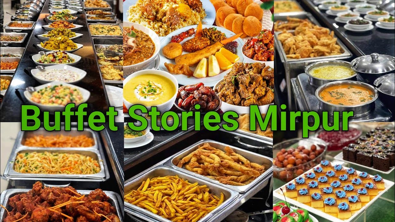 ৭৫০ টাকায় আনলিমিটেড কাচ্চি সহ ৭৫+ আইটেমের ব্যুফে ইফতার || The Buffet ...