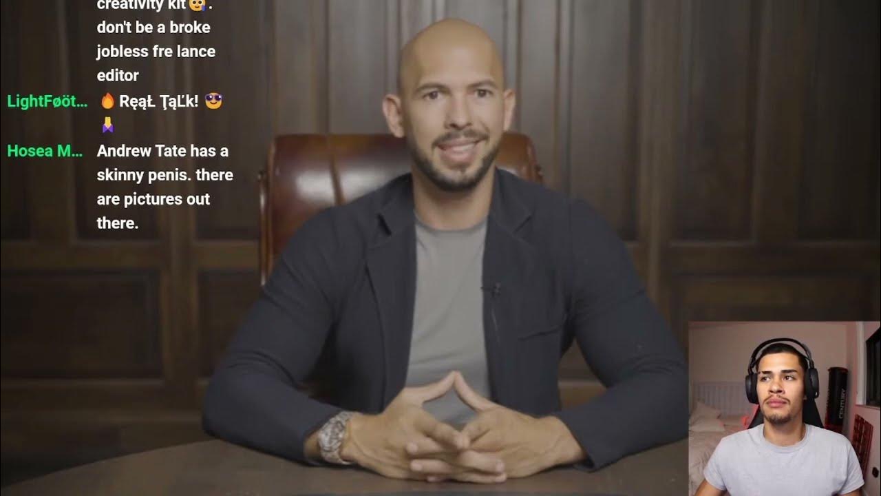 SNEAKO REACTS TO ANDREW TATE "RULES TO LIVE BY." - YouTube