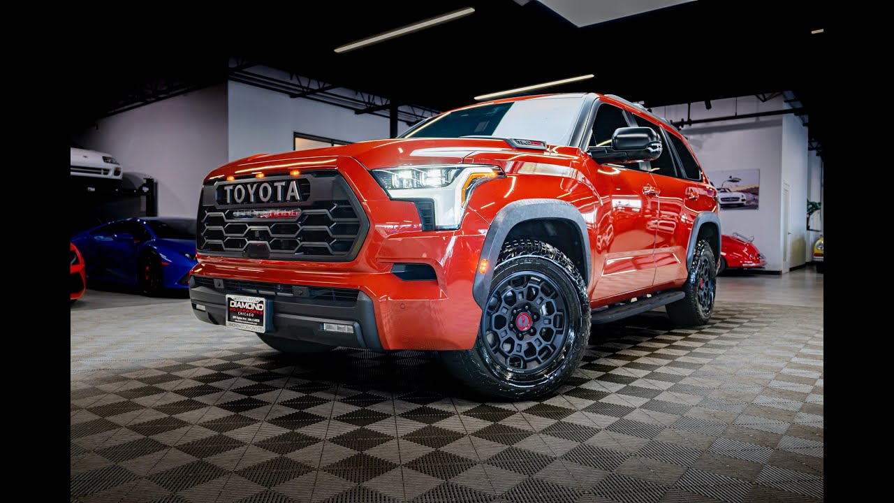 2024 Toyota Sequoia TRD Pro! Finished in Terra Paint! Twin Turbo Hybrid ...