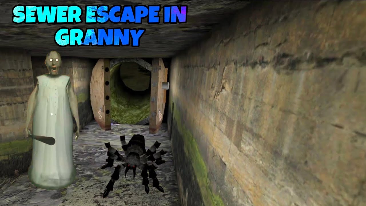 SEWER ESCAPE (( NORMAL MODE )) II GRANNY (( Mobile game )) II Daksh ...