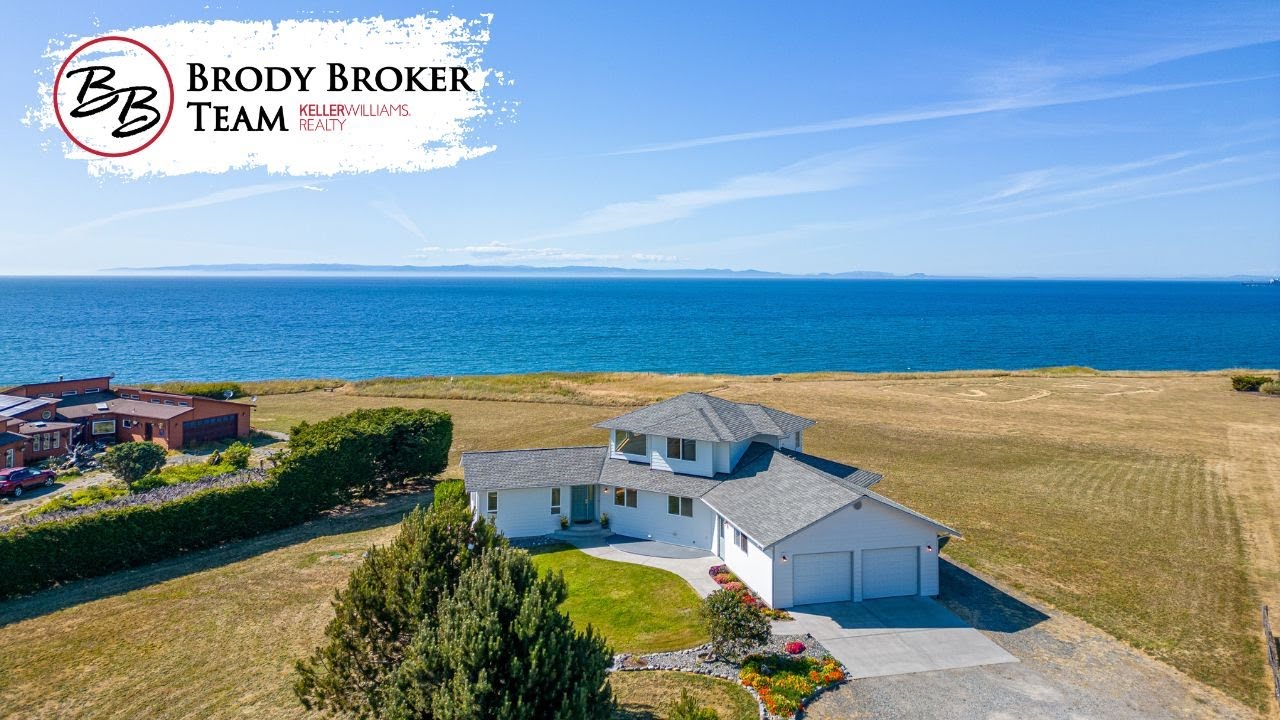 464 Greywolf Rd - Water View Home for Sale in Sequim, WA - YouTube