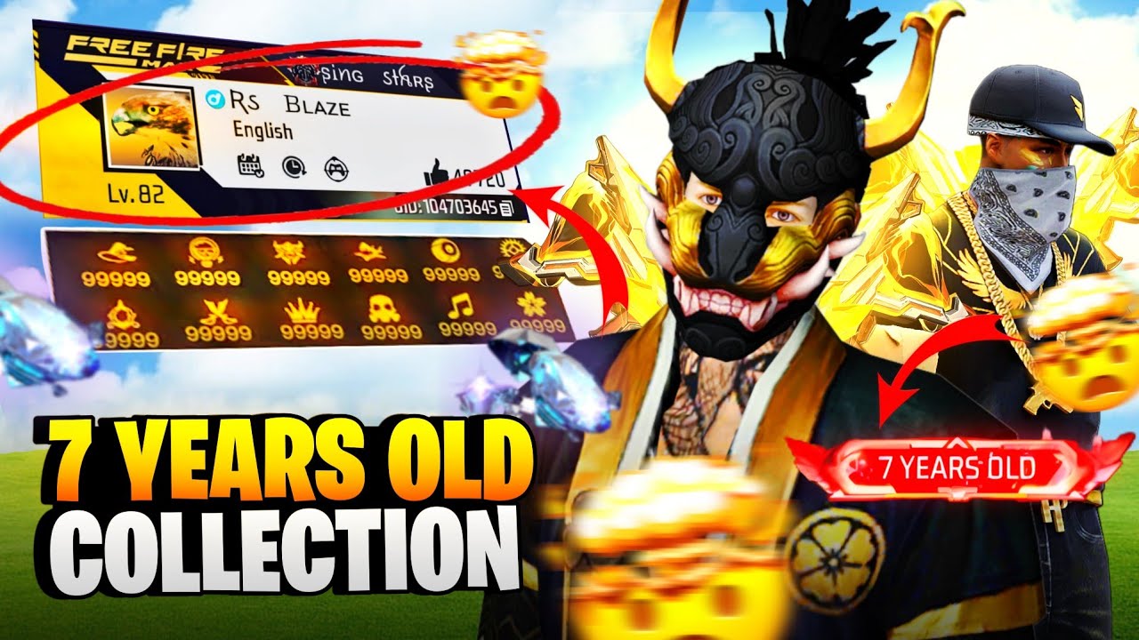 Opening My Rarest 2017 ID In 2025 😱 - Garena Free Fire - YouTube