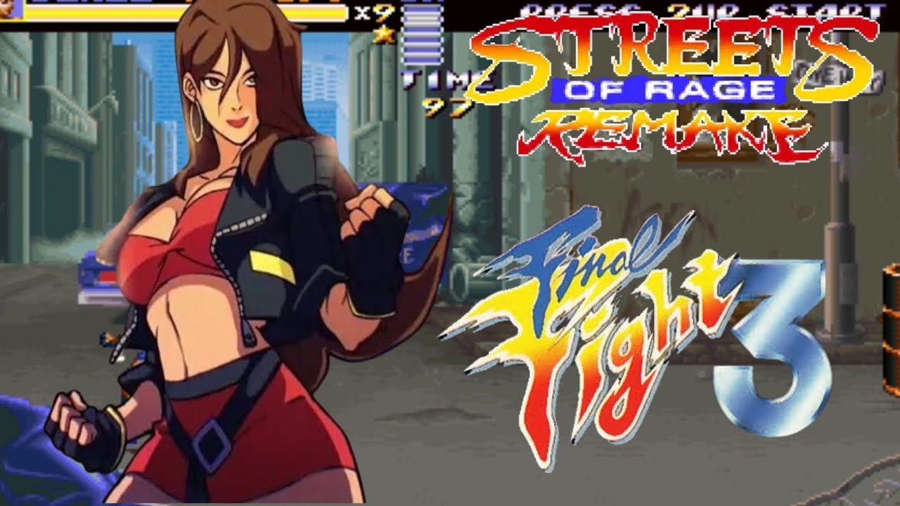 Streets of Rage Remake Final Fight Trilogy (Final Fight 3) Blaze ...