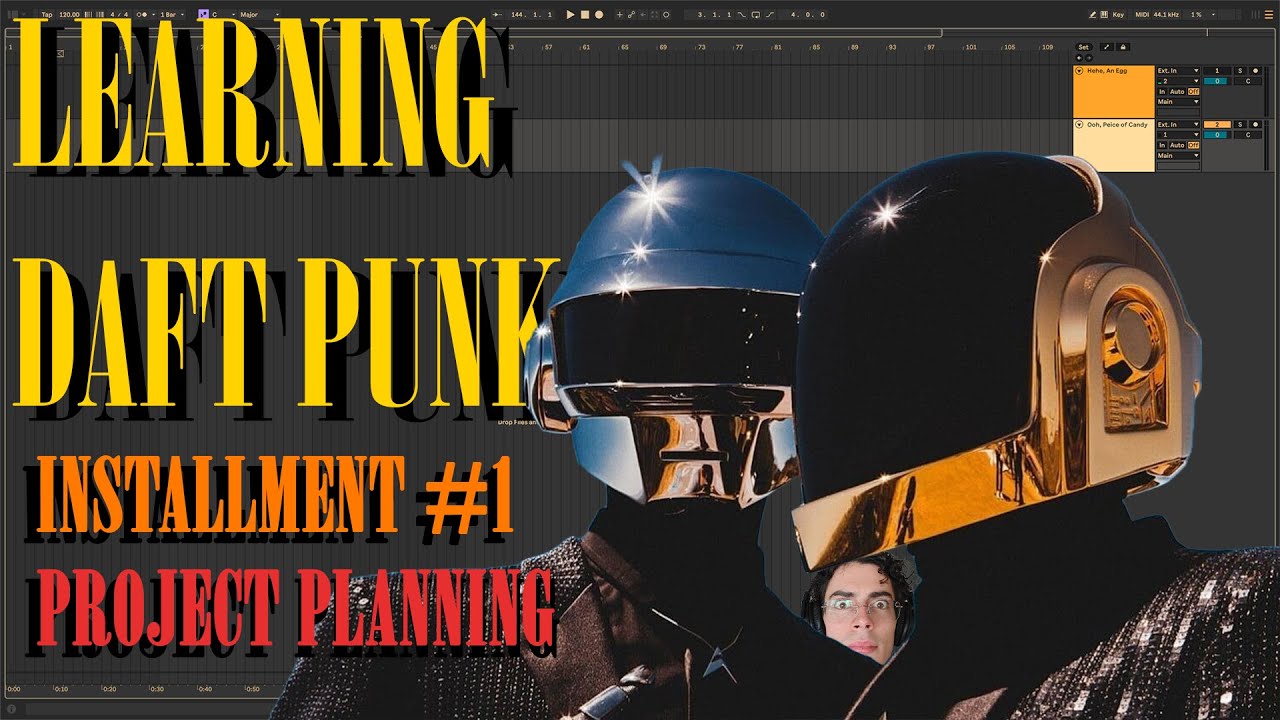 Starting A Project Inspired by Daft Punk - Learning To Be Daft 1 - YouTube