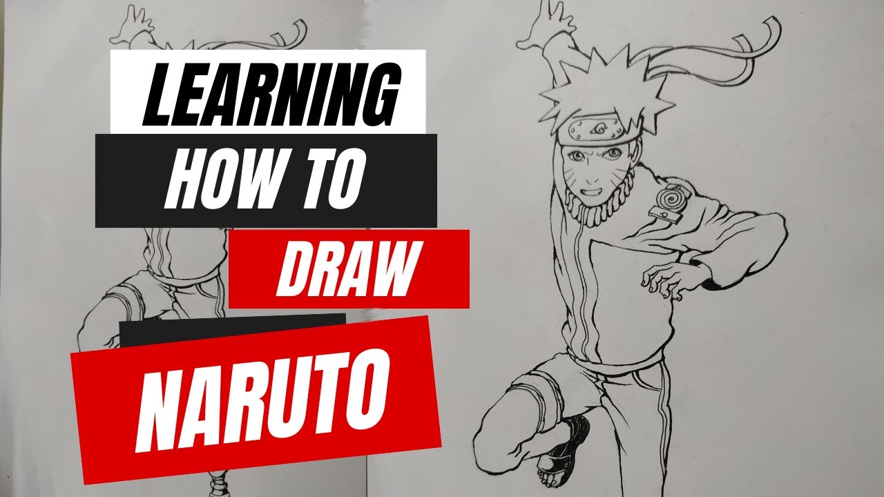 Learning How To Draw Naruto - YouTube