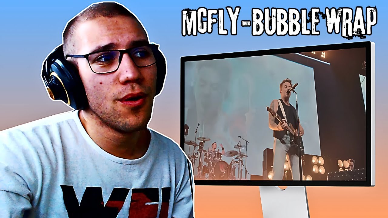 First Time Reacting To McFly - Bubble Wrap(McFly 21st Birthday Party ...