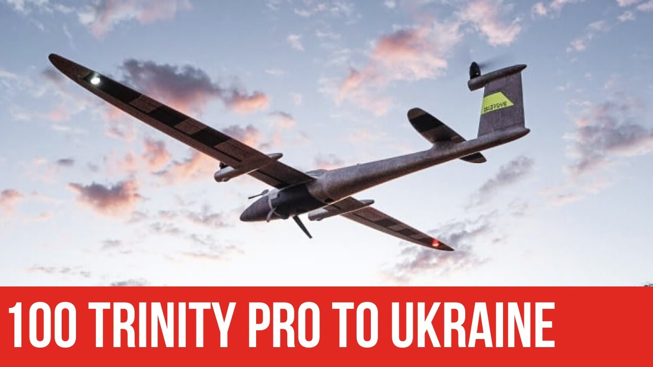 German company Quantum-Systems will transfer 100 Trinity drones to the Armed Forces - YouTube