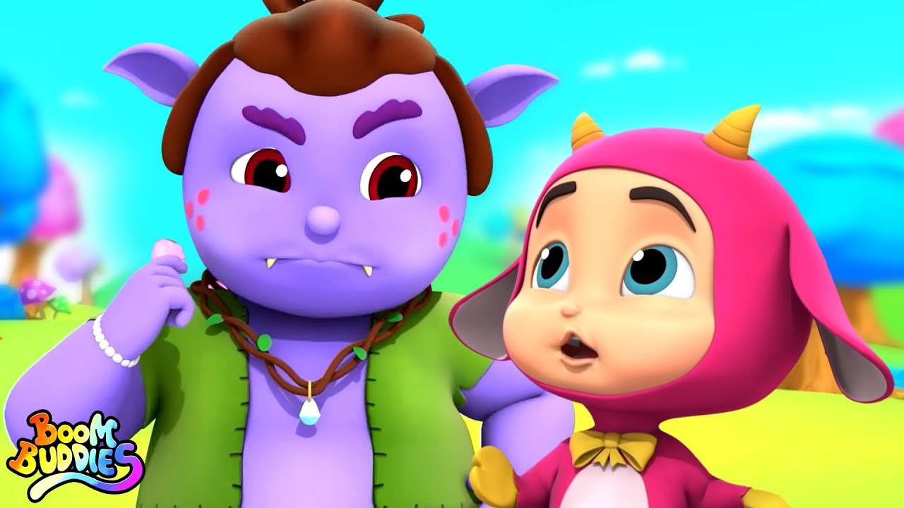 Three Billy Goats Gruff Story + More Cartoon Videos for Children - Kids ...