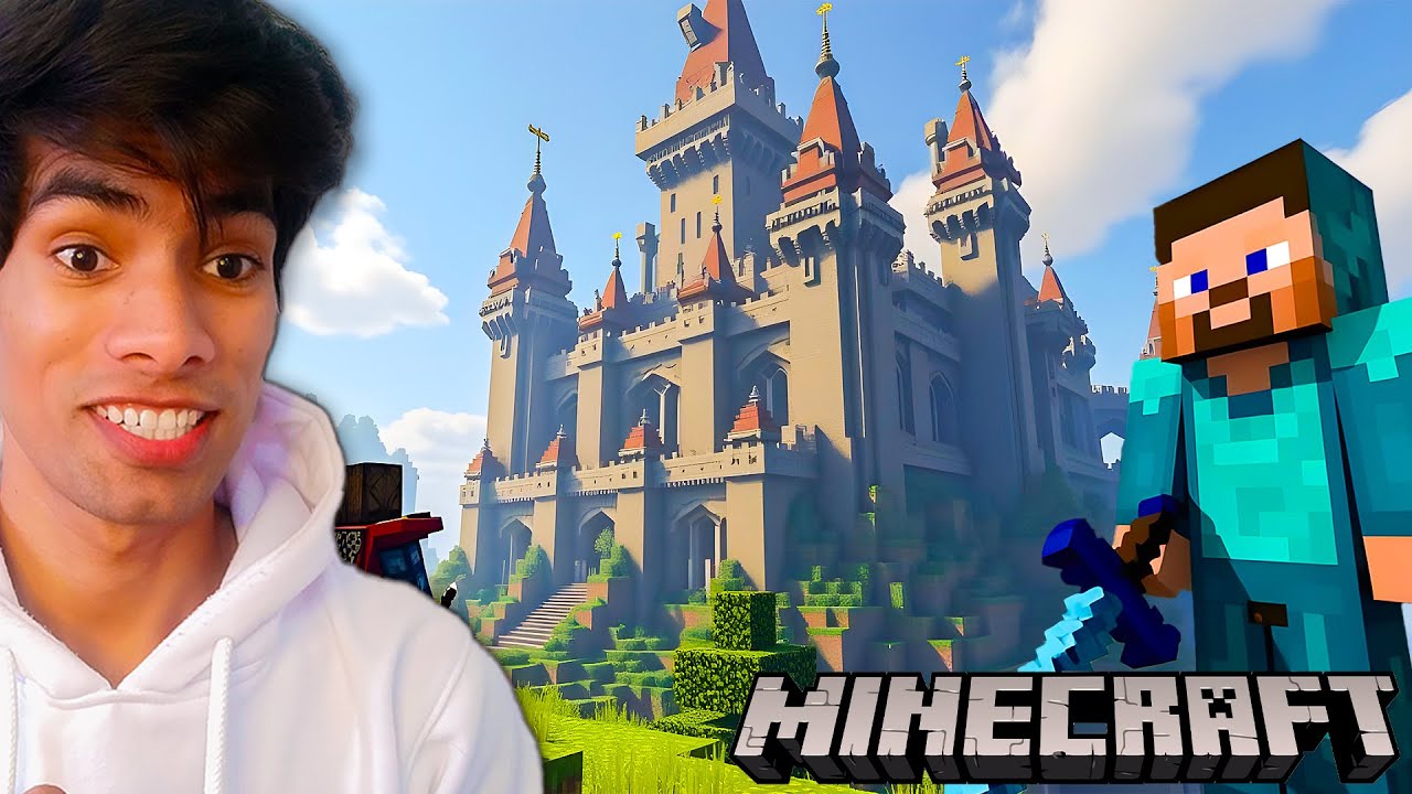 🔴Enchanting Our Tools and Armor + Exploring Caves | Minecraft Live Day ...
