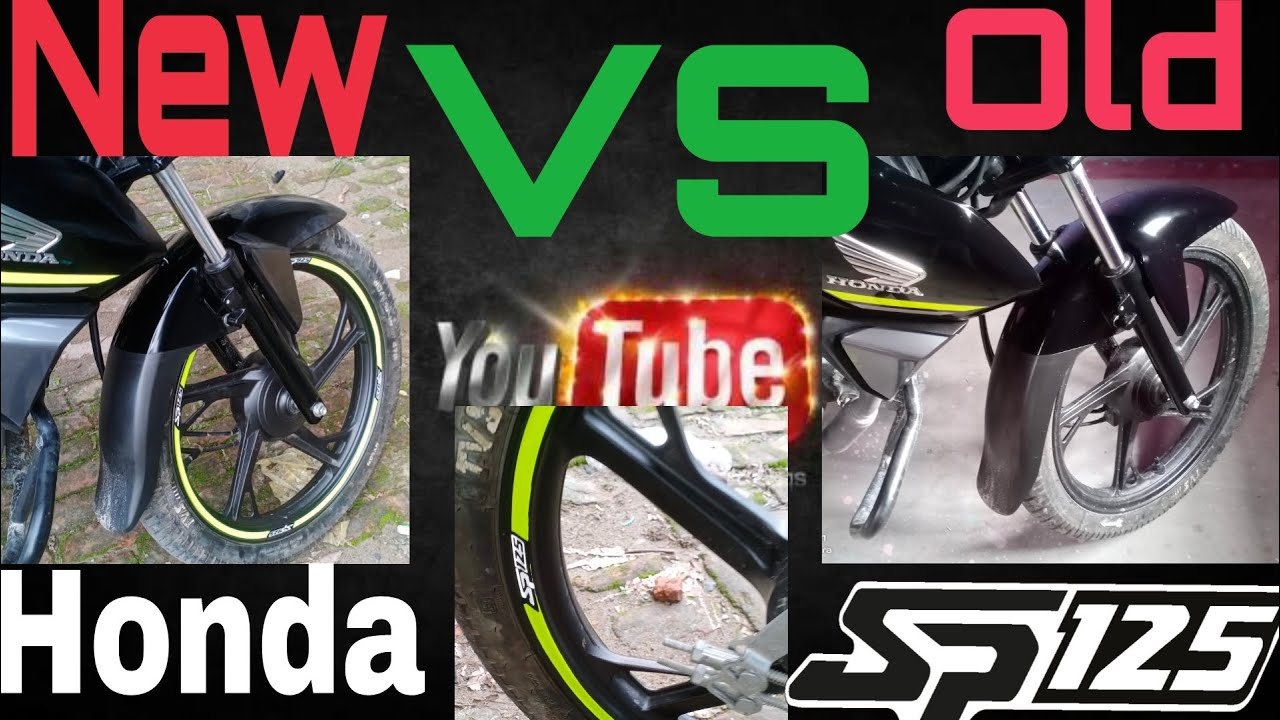 Honda SP 125 mai wheel sticker Kaise lagaen Honda Sp mai | how to apply ...