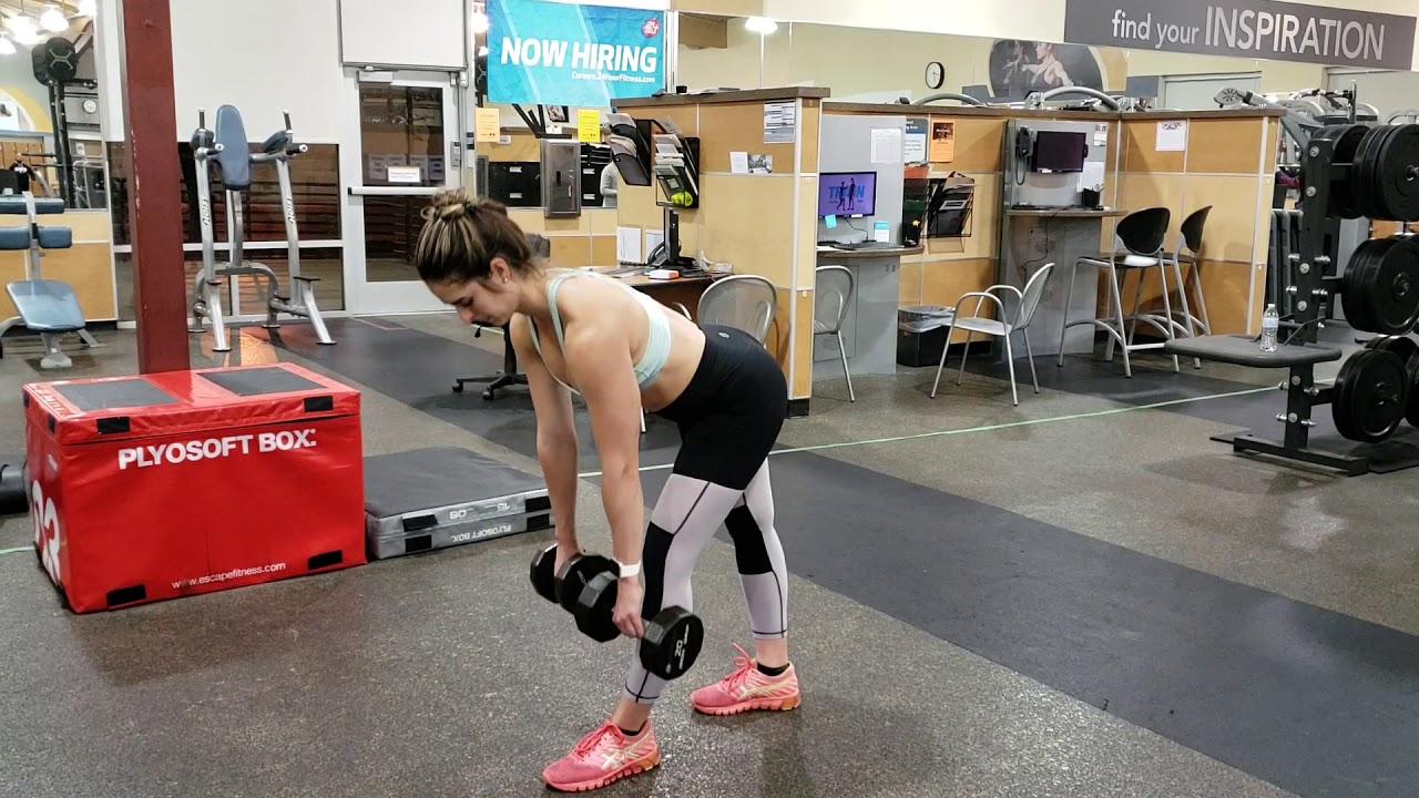 Single Leg Stiff Leg Deadlift - DB - YouTube