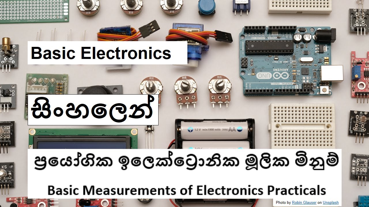 Part 05 - Basic Measurements of Electronics Practicals - YouTube
