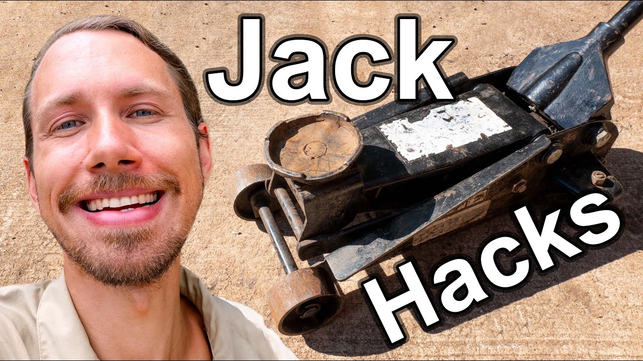 Mechanic Jack Hacks? Hydraulic Jack Tips and Tricks! - YouTube