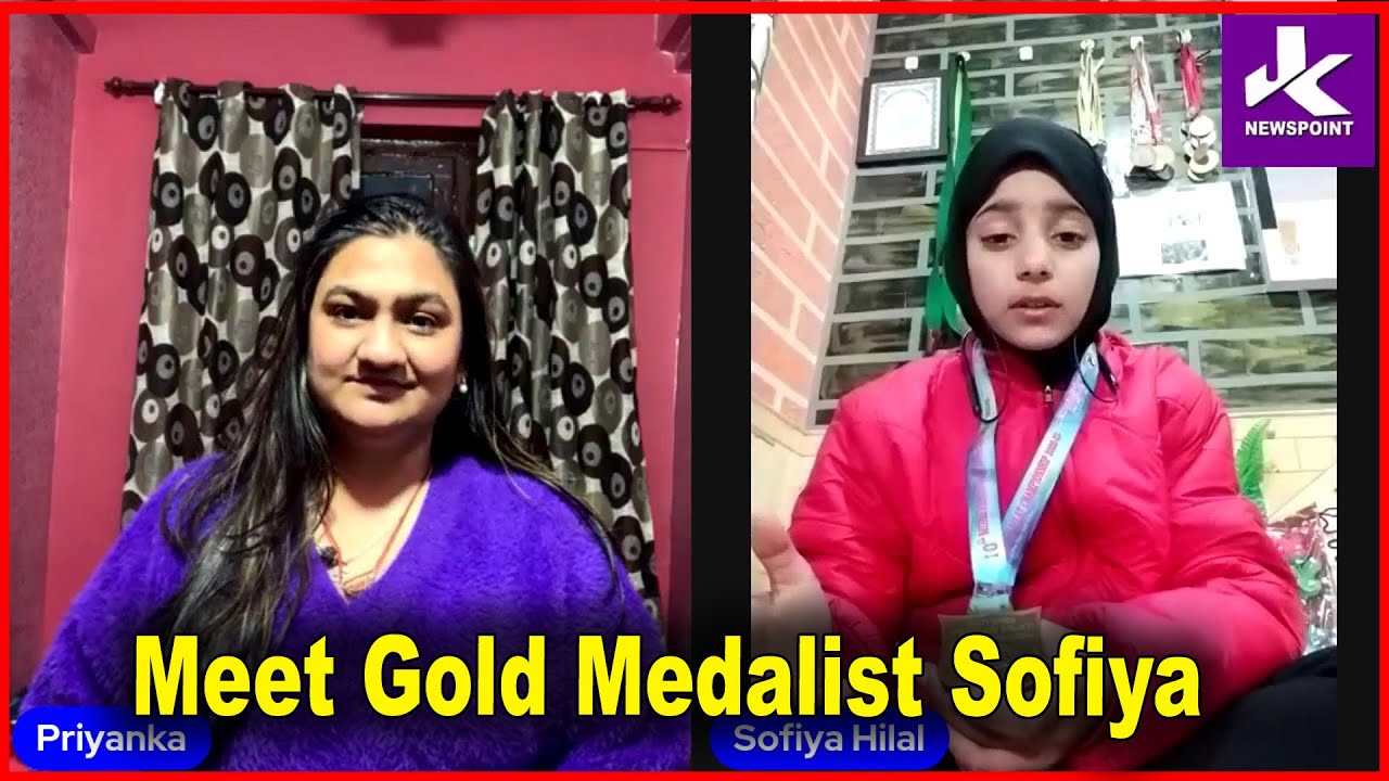 Meet Gold Medalist Sofiya from Sopore - YouTube