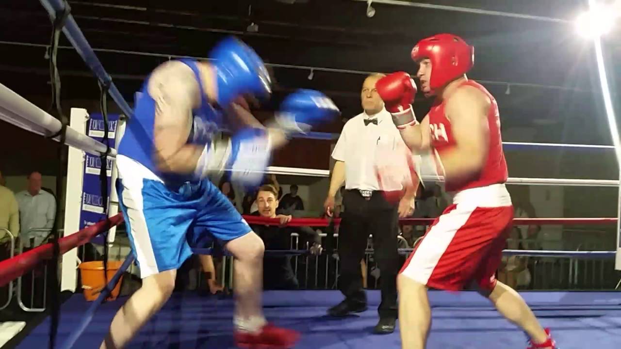 White collar boxing Lincoln fight 2 - YouTube