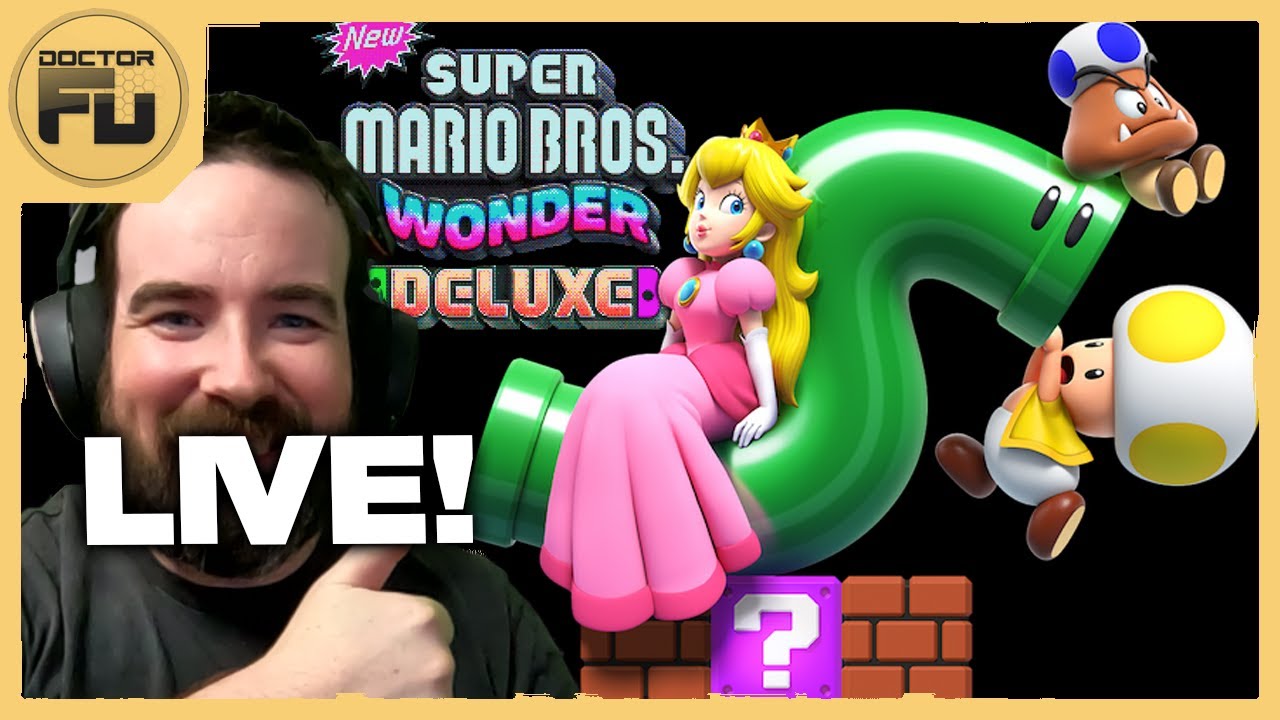 Super Mario Bros. Wonder & I Catch Lizards With My Bare Hands 🌟 Chat ...