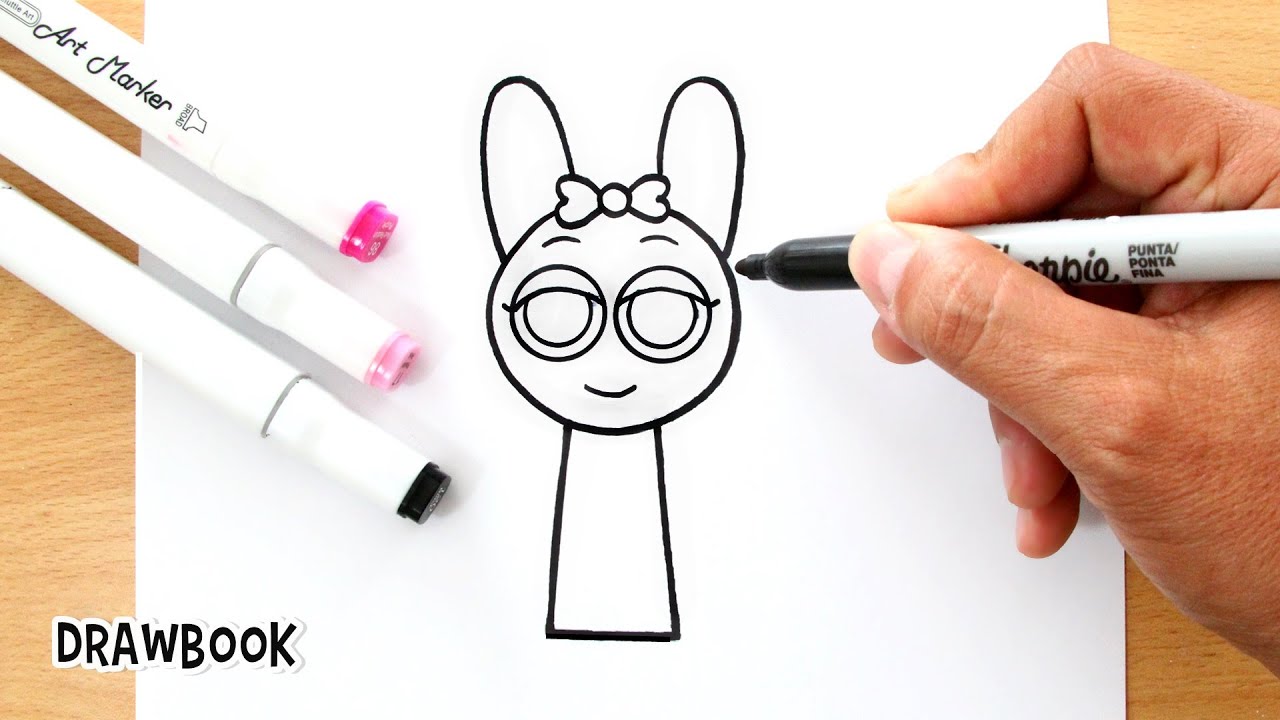 Drawing and Painting PINKI from Sprunki | Step-by-Step Art Tutorial ...