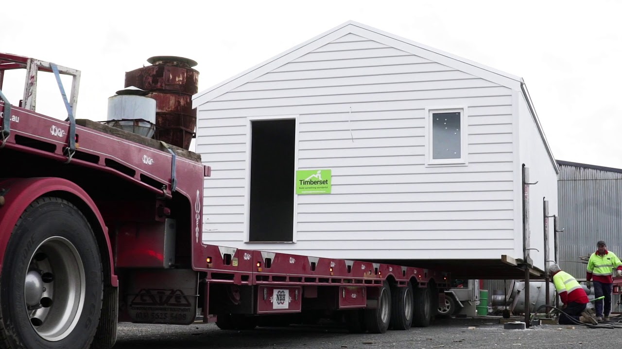 TIMBERSET Prefab and Transport Modular Home - YouTube