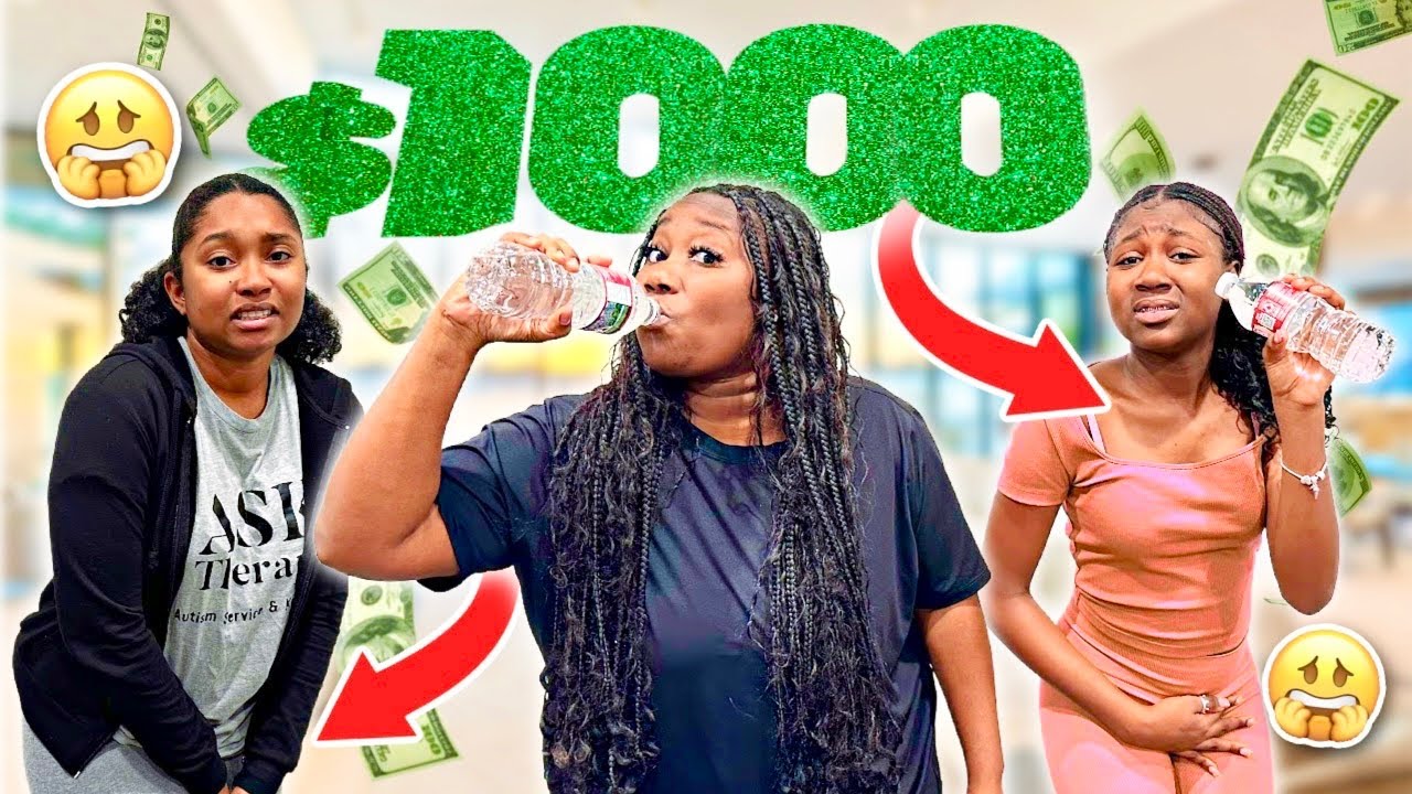 LAST TO USE THE BATHROOM WINS $1000 - YouTube