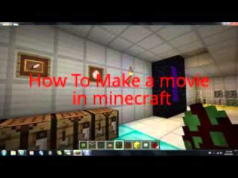 How To make a movie in minecraft (NO MODS!) - YouTube