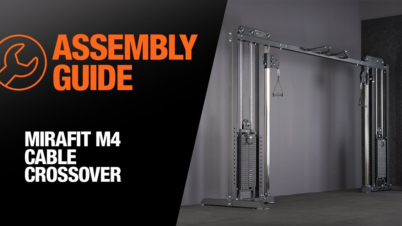 Mirafit M4 Cable Crossover - Assembly Guide - YouTube