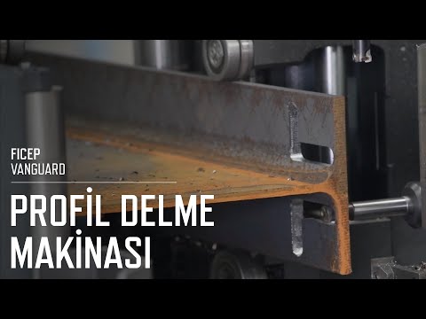 Eşsiz Frezeleme Yeteneklerine Sahip Ficep Vanguard 3 Spindle Profil Delme Hattı