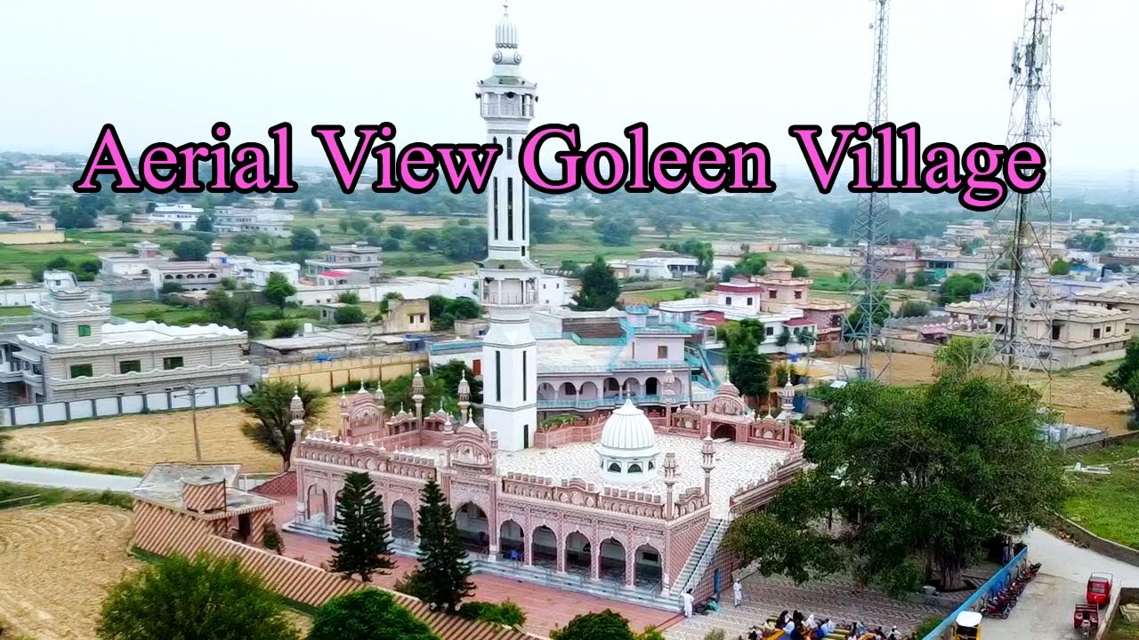 Aerial View Of Goleen | Beautyful village in Panjab Pakistan | My ...