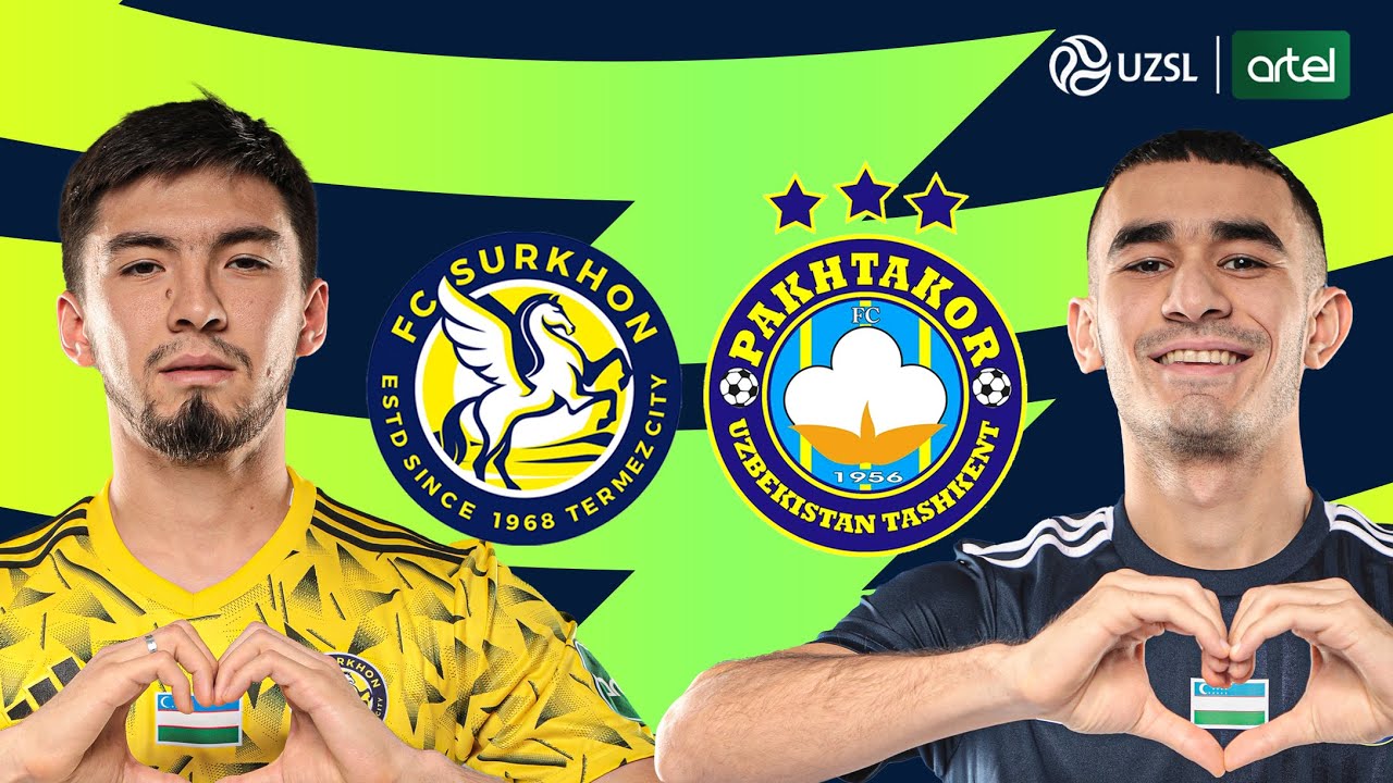 Surxon - Paxtakor. O'zbekiston Superligasi 8-tur - YouTube