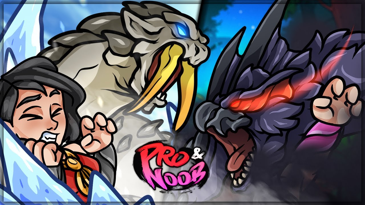 BEST CAT WORST CAT - Pro and Noob VS Monster Hunter World Iceborne ...