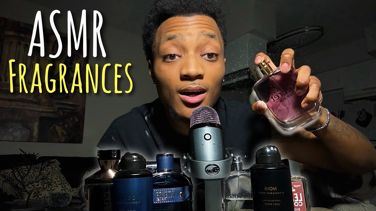 ASMR with my Affordable Cologne Collection - YouTube