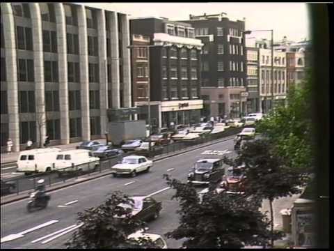 Euston Road Traffic | London traffic | 1980s Traffic | Thames News | TN ...