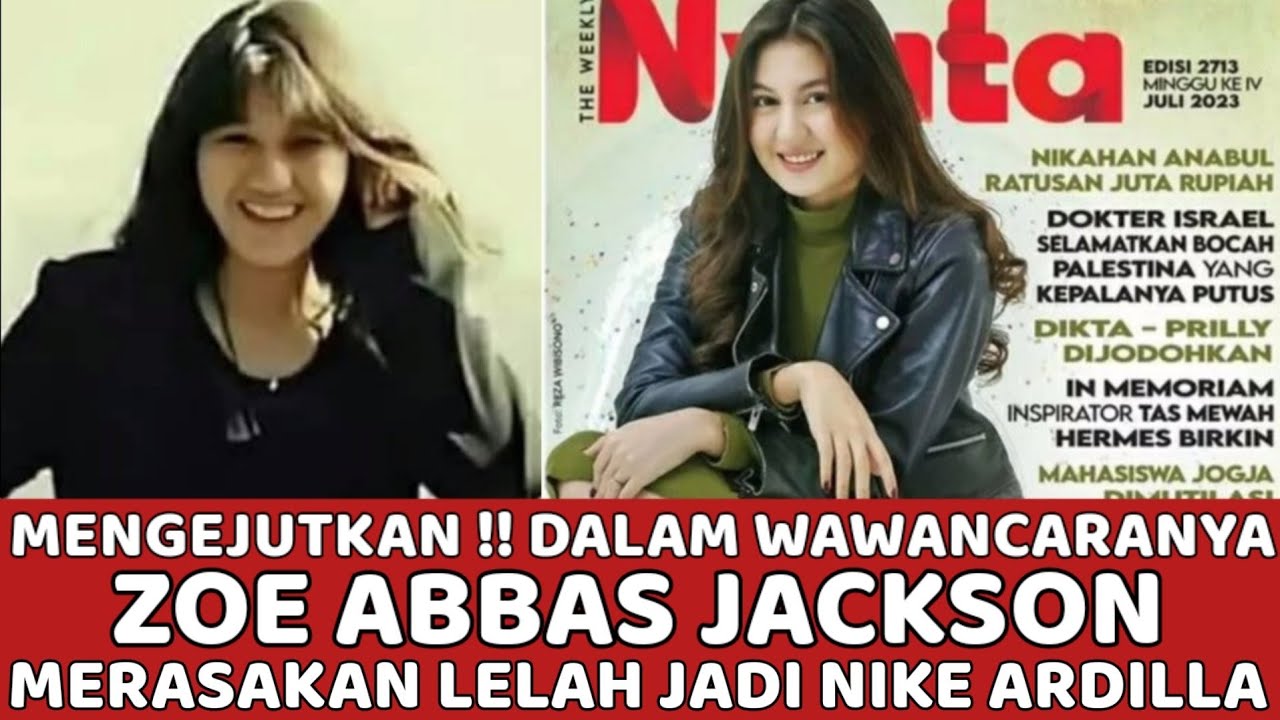 AMEL, ZOE ABBAS, RESSA MERASAKAN LELAHNYA MENJADI NIKE ARDILLA - YouTube