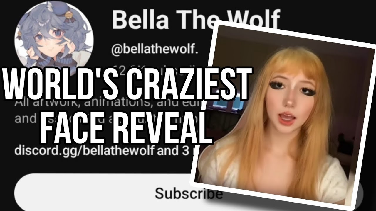 The REAL FACE Behind BELLA THE WOLF'S Channel!! - YouTube